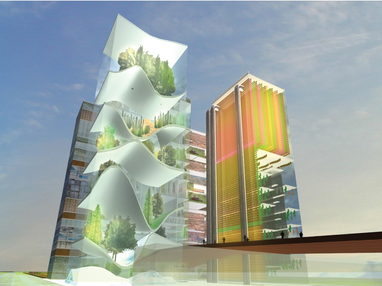 MVRDV - Rotterdam Floriade 2012