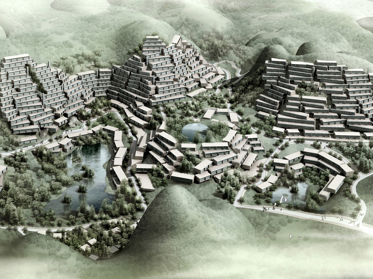MVRDV - Long Tan Park