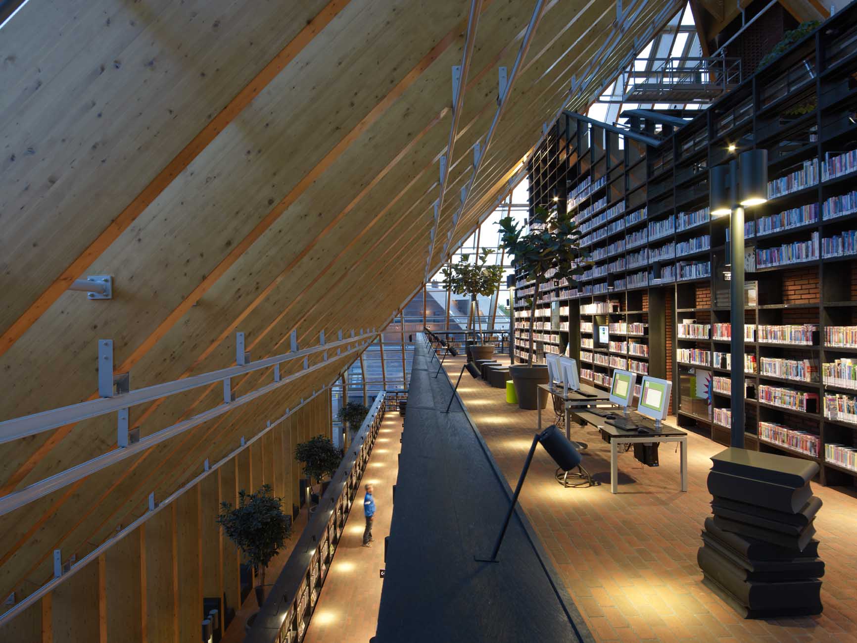 MVRDV - Book Mountain nominated for Dutch Wood Award