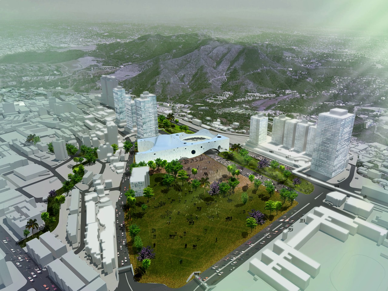 MVRDV - Taipei Pop Music Centre