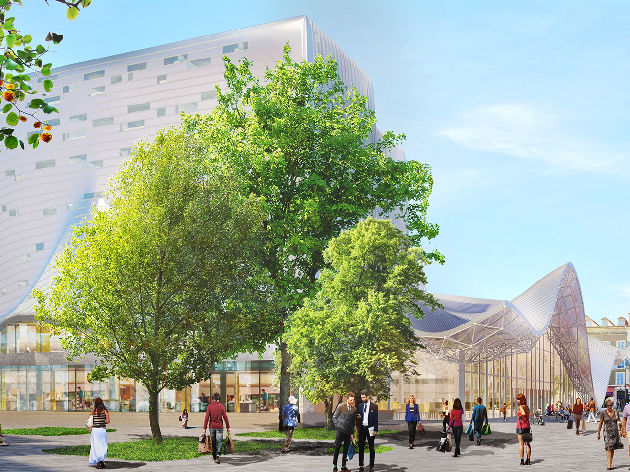 MVRDV - Market and Civic Offices