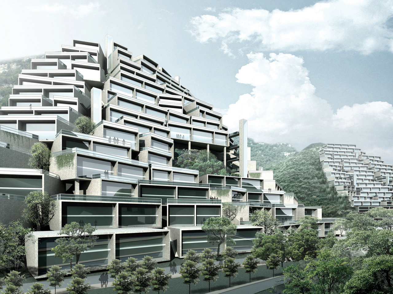 MVRDV - Long Tan Park