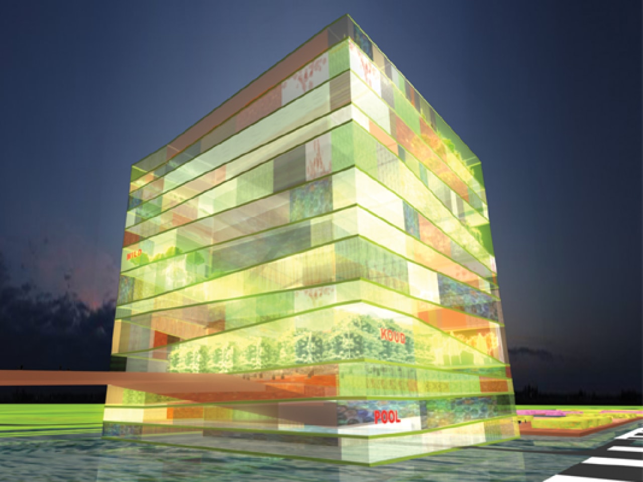 MVRDV - Rotterdam Floriade 2012