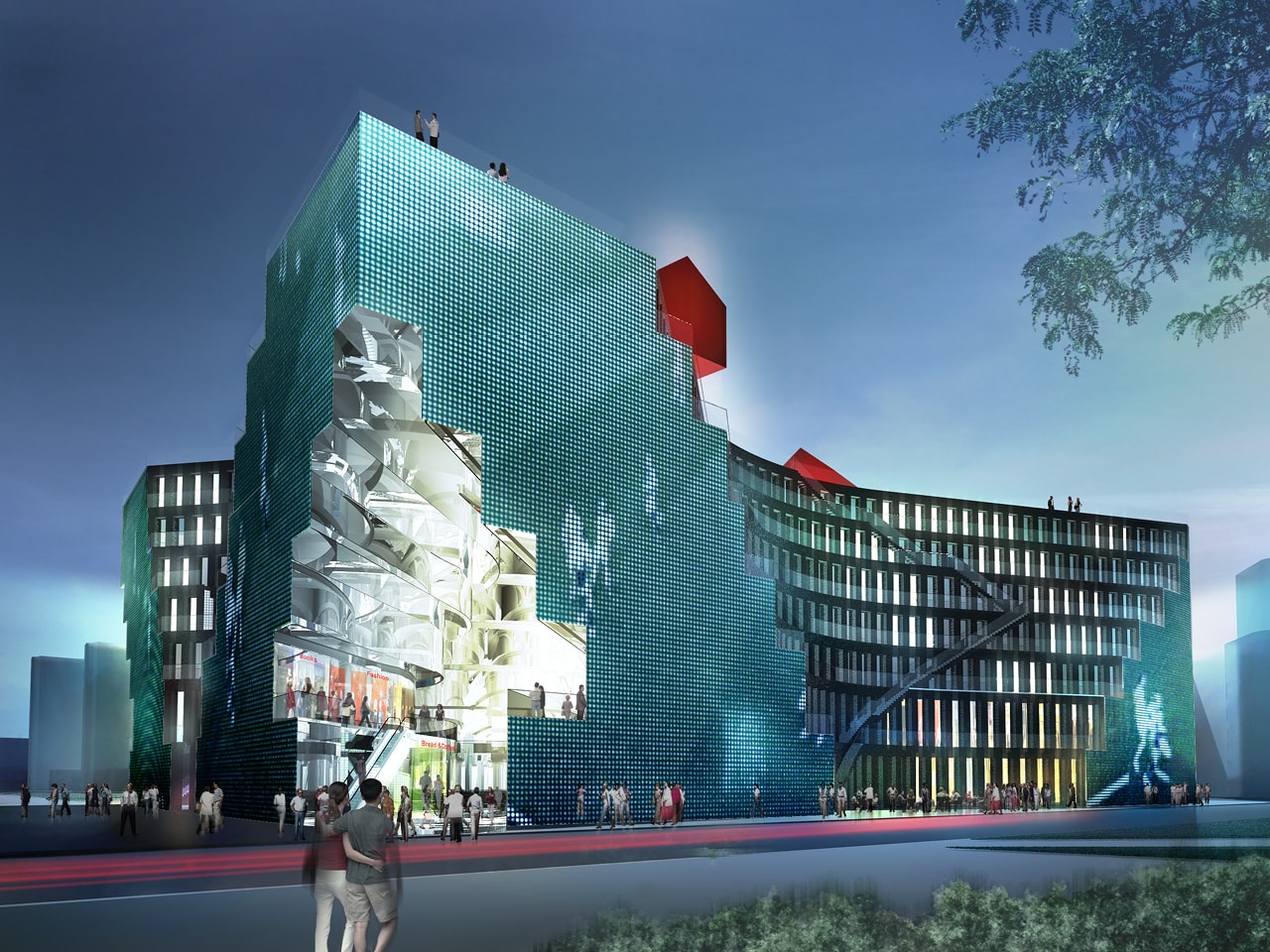 MVRDV - Toptani Shopping