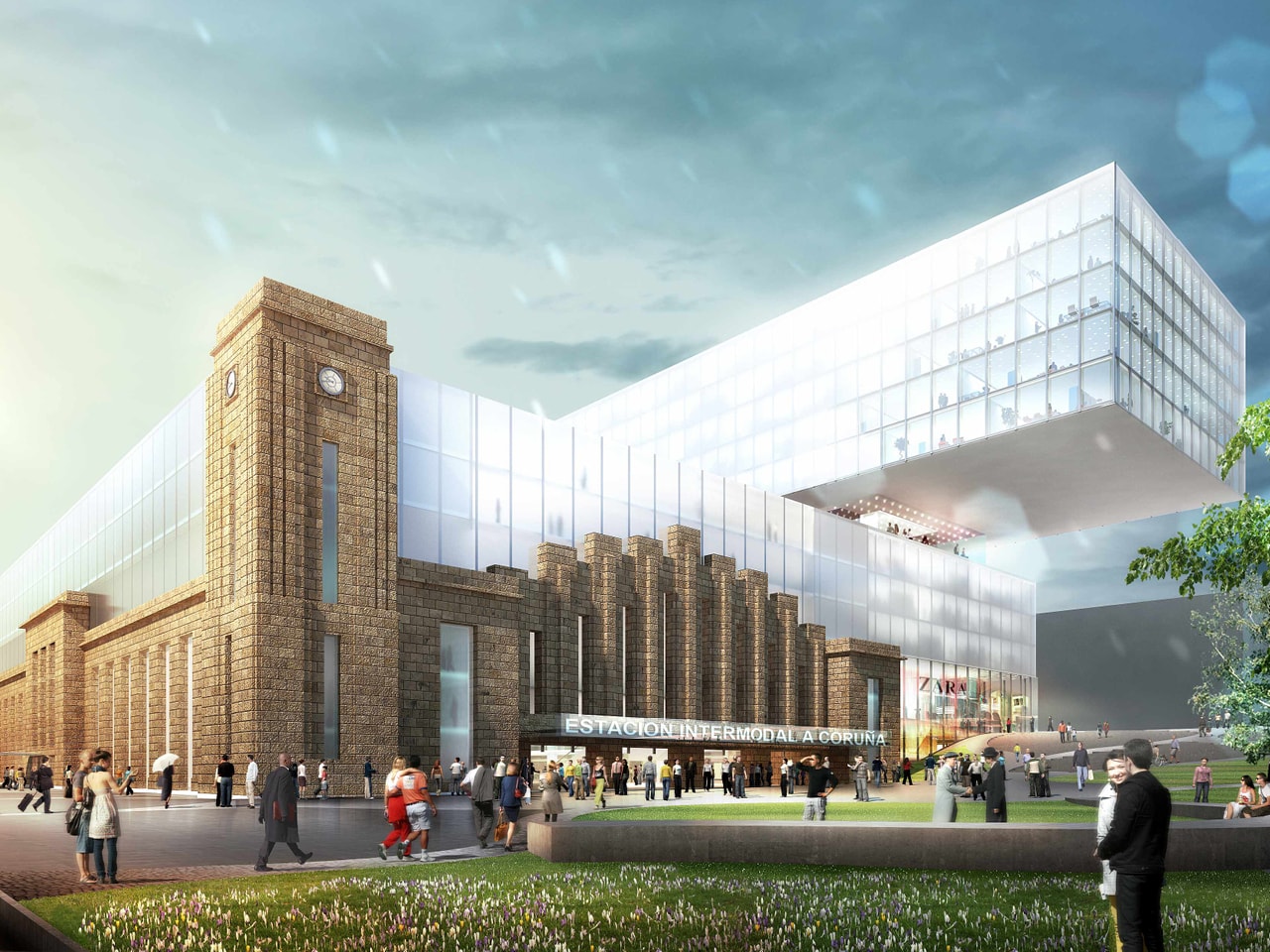 MVRDV - A Coruna Station