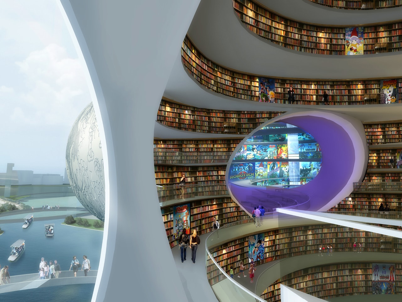 MVRDV - China Comic & Animation Museum