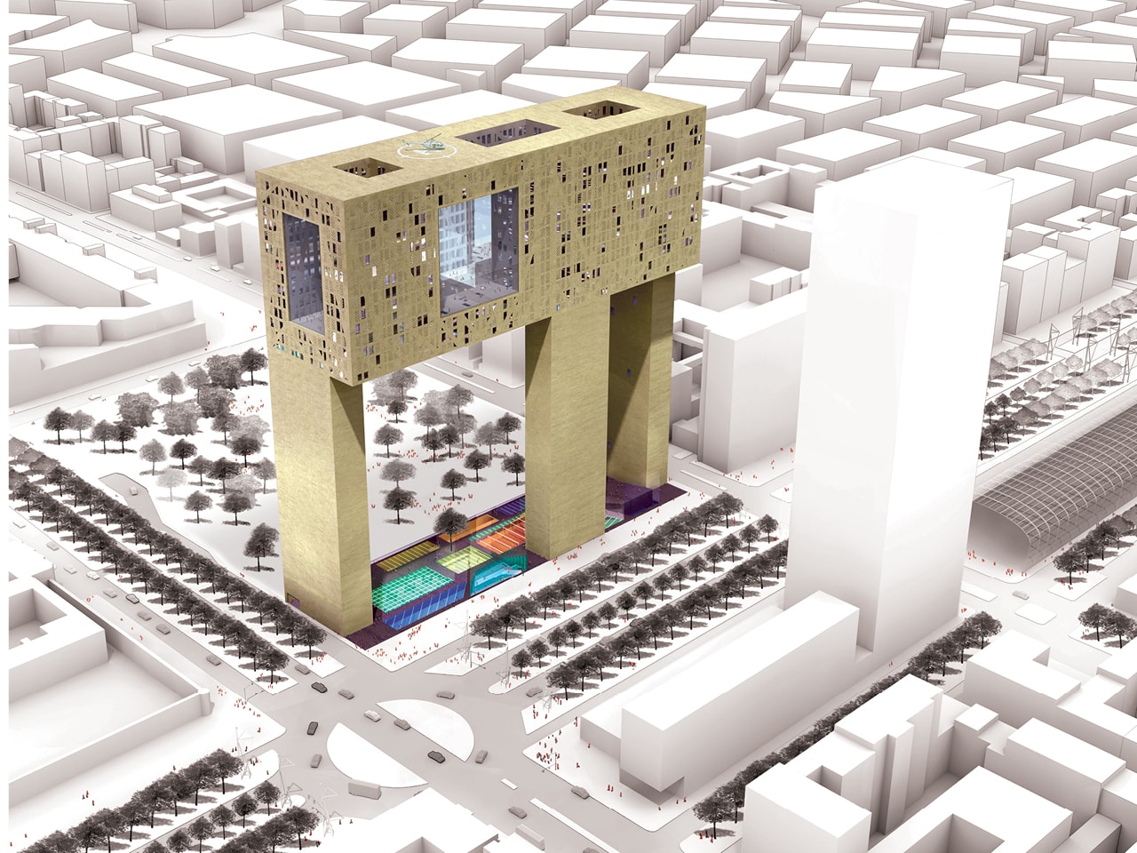 MVRDV - Floating Tower