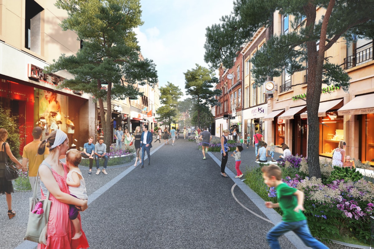 MVRDV - Municipality and MVRDV test pavement for Eindhoven city center