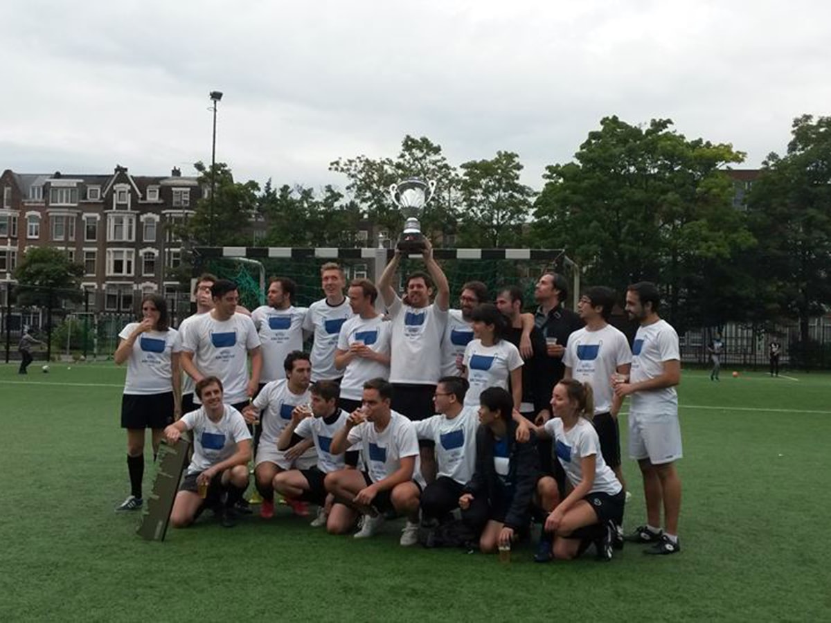 MVRDV - MVRDV wins Archicup 2015, a football tournament played between ...