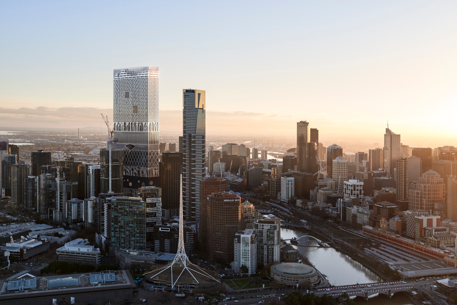 MVRDV and Woods Bagot reveal Stack for Melbourne's next generation high ...