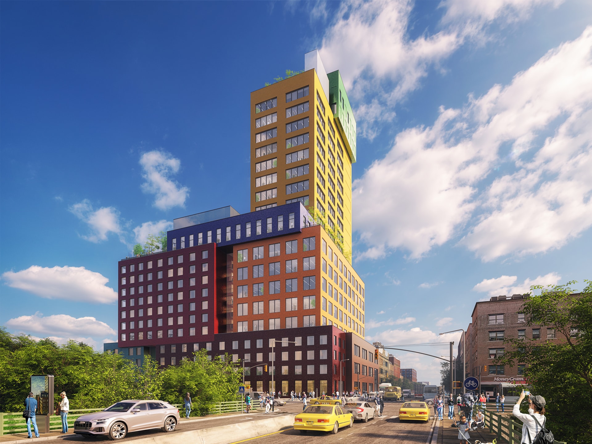 MVRDV - MVRDV Breaks Grounds on its First US Project, a Colourful 22 ...